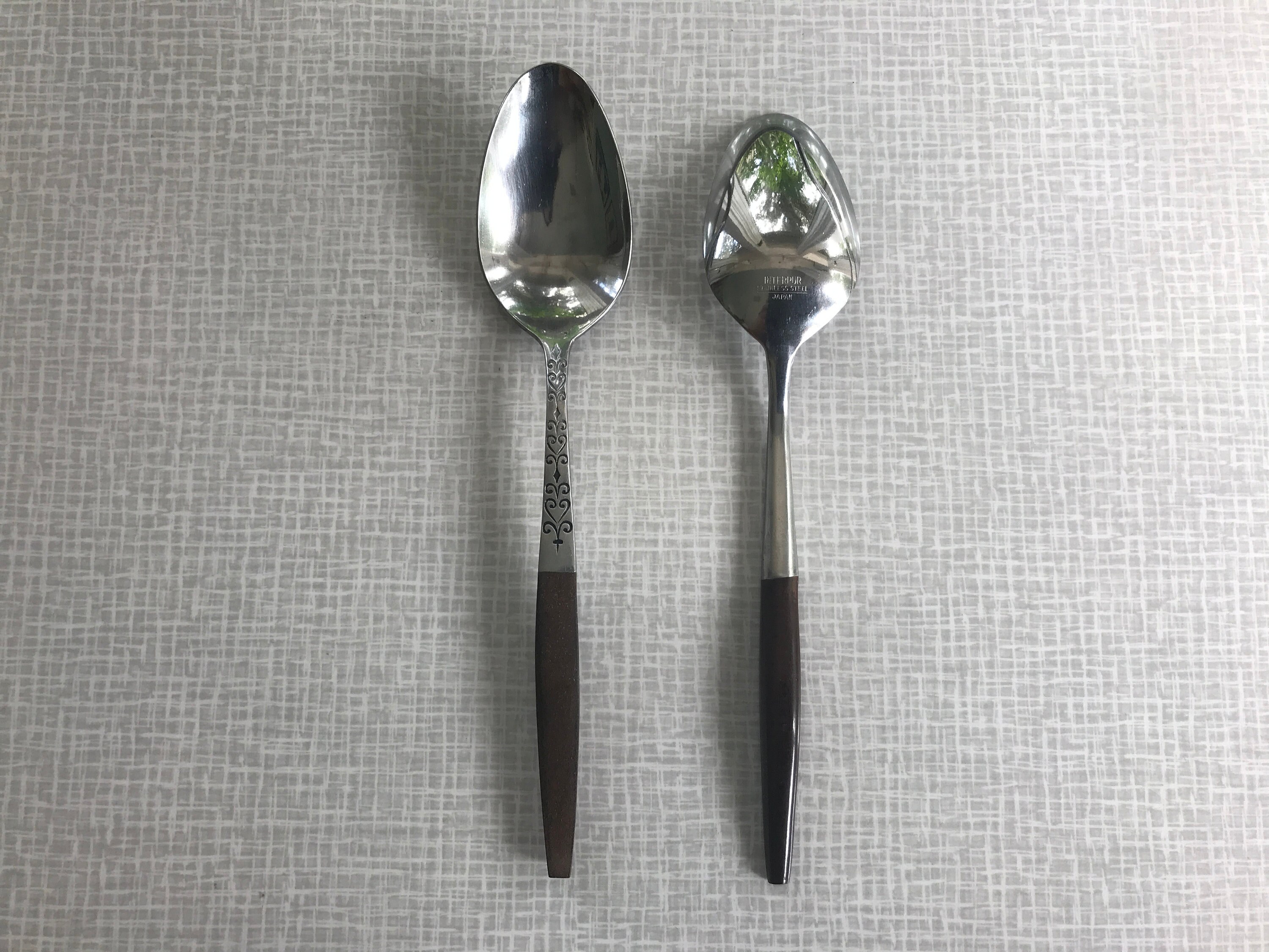 Home & Living Flatware & Silverware Mid-Century Modern Spoons with ...