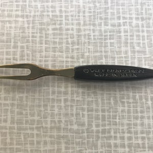 Six Bronze Plated Walt Disney Disneyland Silverware / Flatware in ...