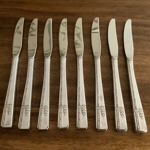 Vintage Oneida Silver Prestige Silverplate Silverware / Flatware ...