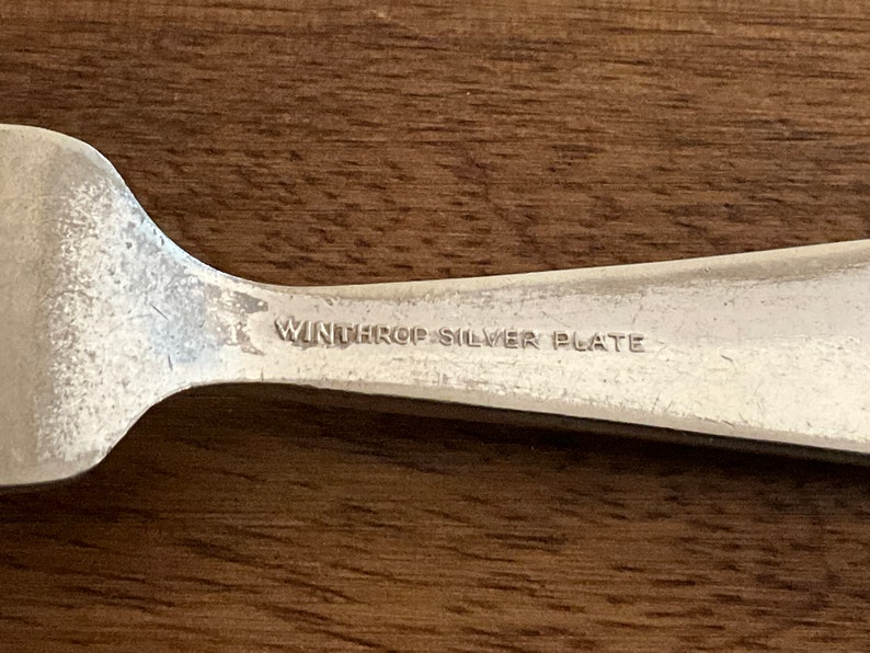 Winthrop Silver Plate Toddler / Baby Silverware / Flatware - Three ...