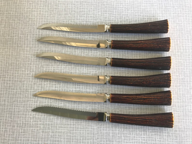 Washington Forge Carving Set and Forgecraft Steak Knife Set - Etsy
