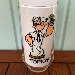 One 1975 Coca-cola Kollect-a-set Series Popeye Glass - Brutus, Olive ...