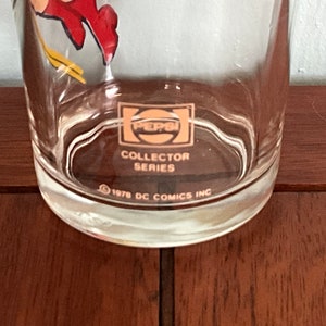 One 1978 Pepsi DC Comics Super Heroes Glass, Replacement Glasses ...