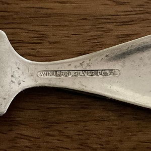 Walt Disney Winthrop Silver Plate Toddler / Baby Silverware / Flatware ...