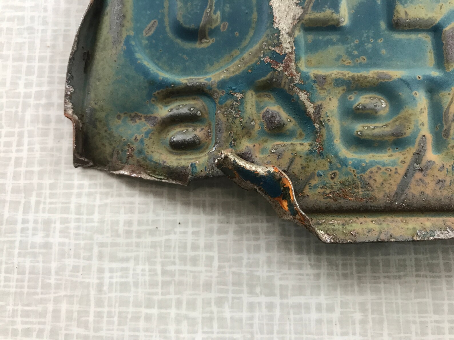 One Vintage License Plate - Nevada 1940, 1945, 1946 - Etsy