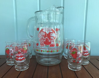 Strawberry Pitcher - Etsy