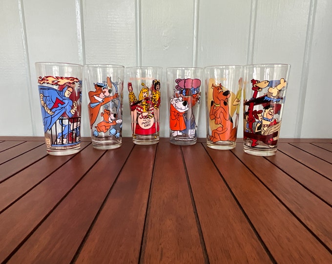 One 1977 Hanna Barbera Pepsi Collector Series Glass - Dynomutt, Huck ...
