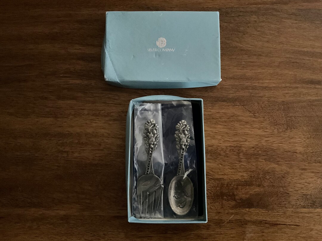 Web Silver Company Pewter Baby / Youth Silverware / Flatware Set in ...