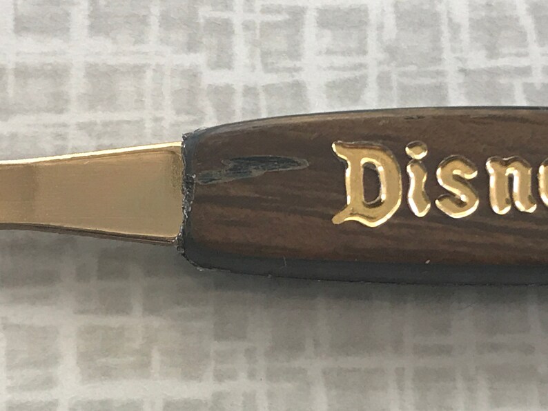 Six Bronze Plated Walt Disney Disneyland Silverware / Flatware - Etsy