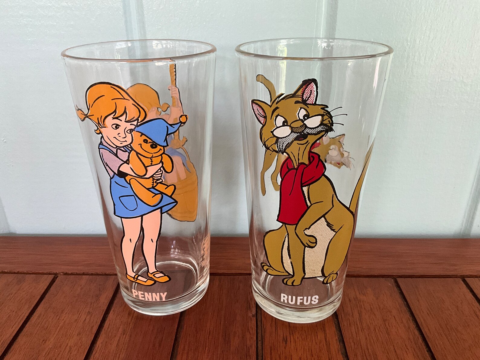 1977 Disney Pepsi Collector Series Glass - the Rescuers - Bernard ...