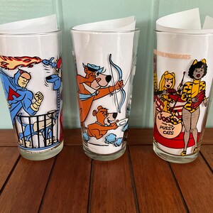One 1977 Hanna Barbera Pepsi Collector Series Glass - Dynomutt, Huck ...