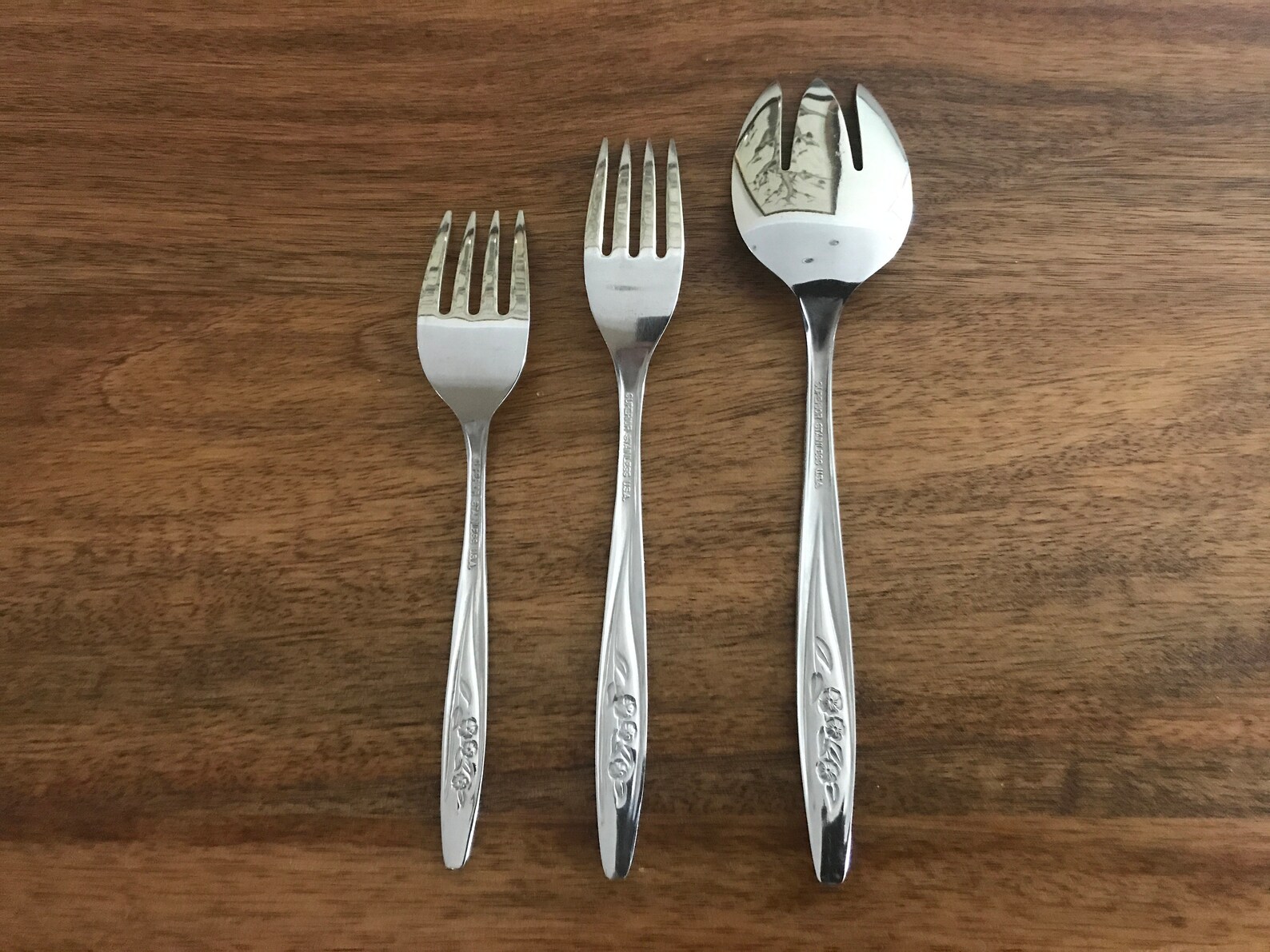 One Superior Stainless Silverware / Flatware Replacement Pieces Radiant ...