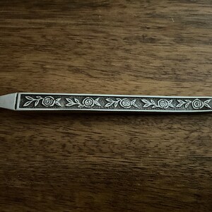 Three Rose / Flower Handle Stainless Steel Japan Flatware - Mexicaly ...