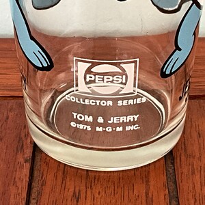 One 1975 MGM Pepsi Collector Series Glass Tom and Jerry - Barney Bear ...