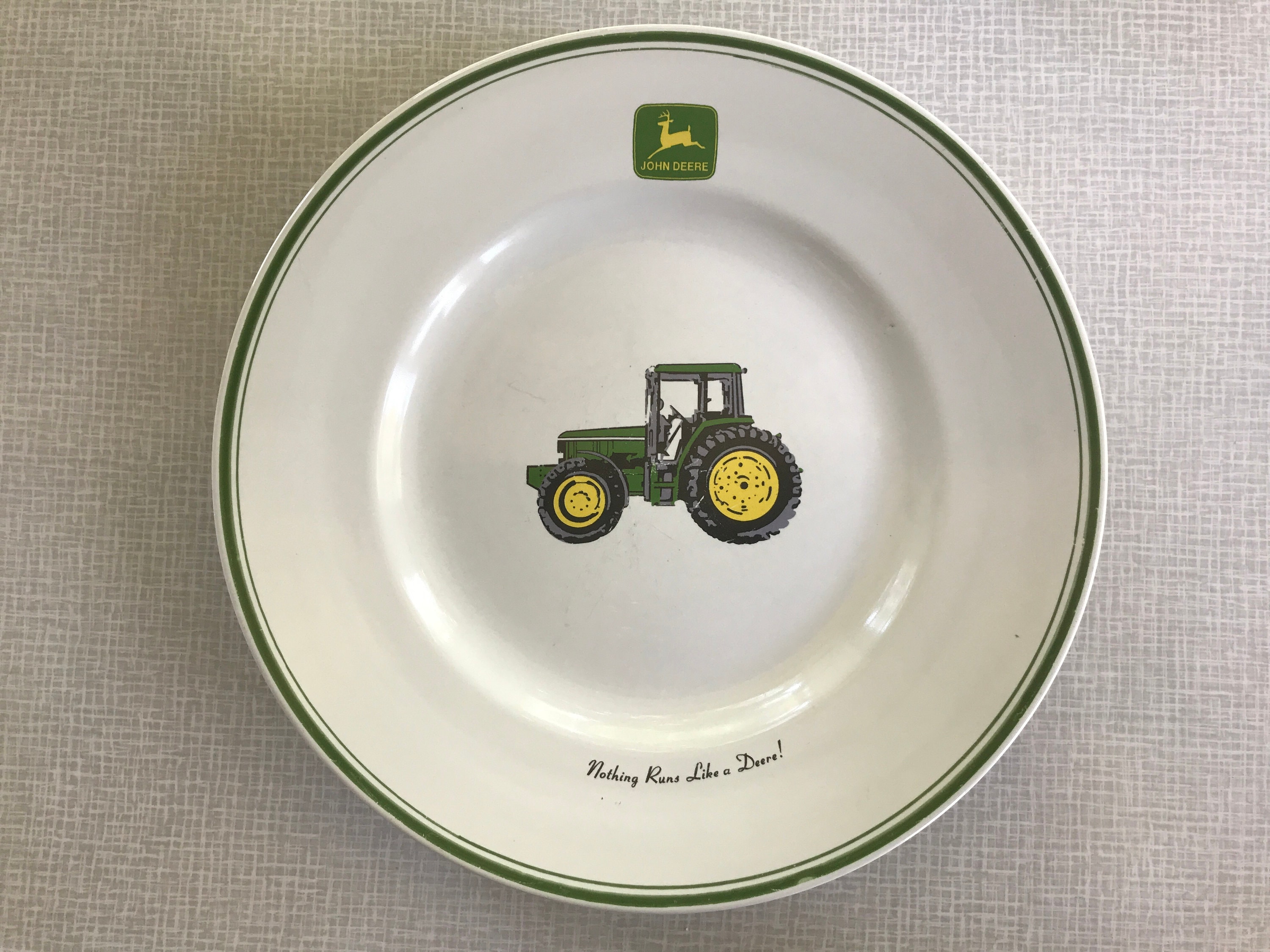 One John Deere Tractor Plate by Gibson USA - Etsy