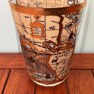 Cera Glass Maps Decanter - Atlas/globe/world Map - Etsy