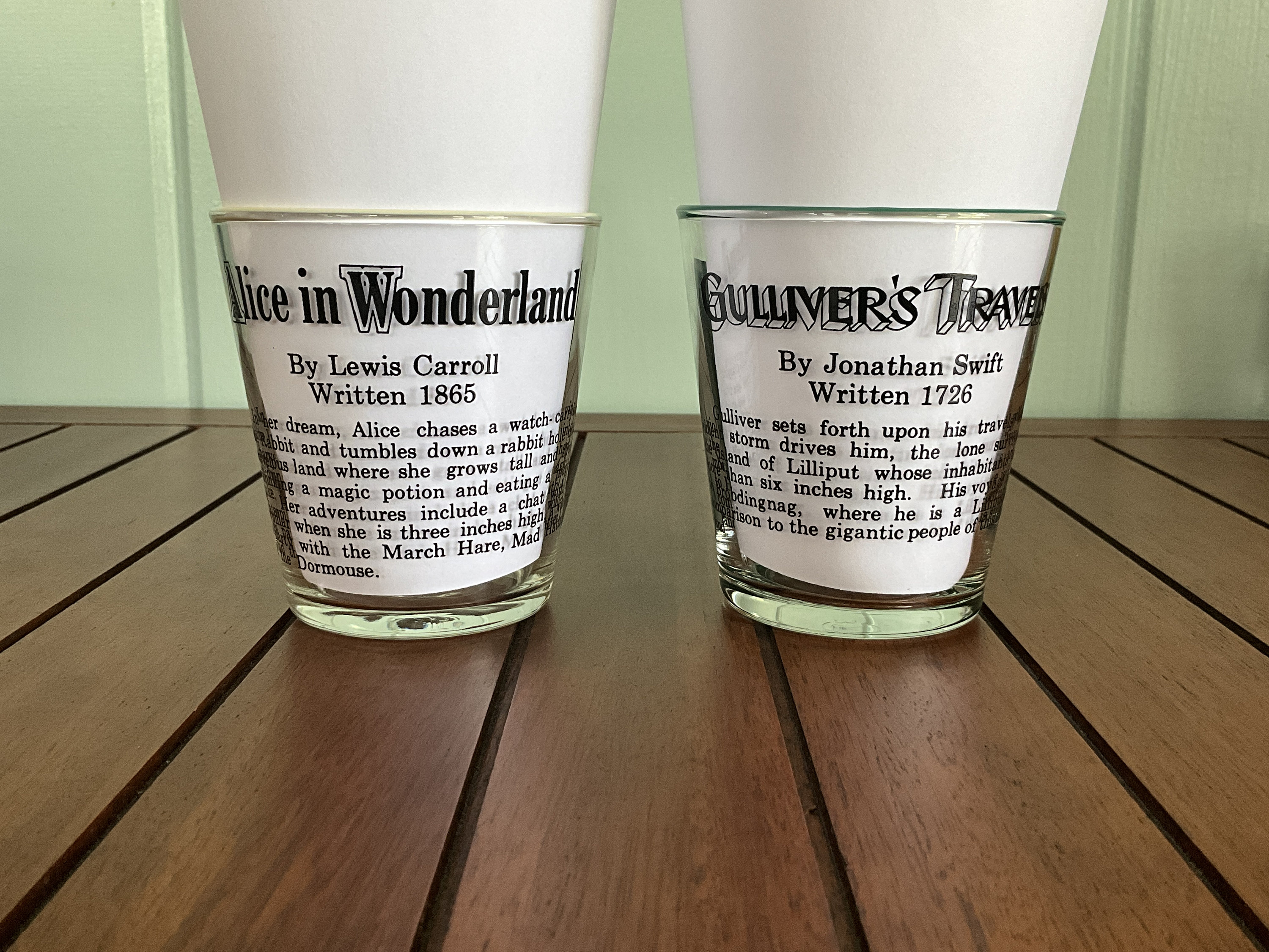 One Libbey Classic Novels / Story / Book Glass - Replacement Glasses ...