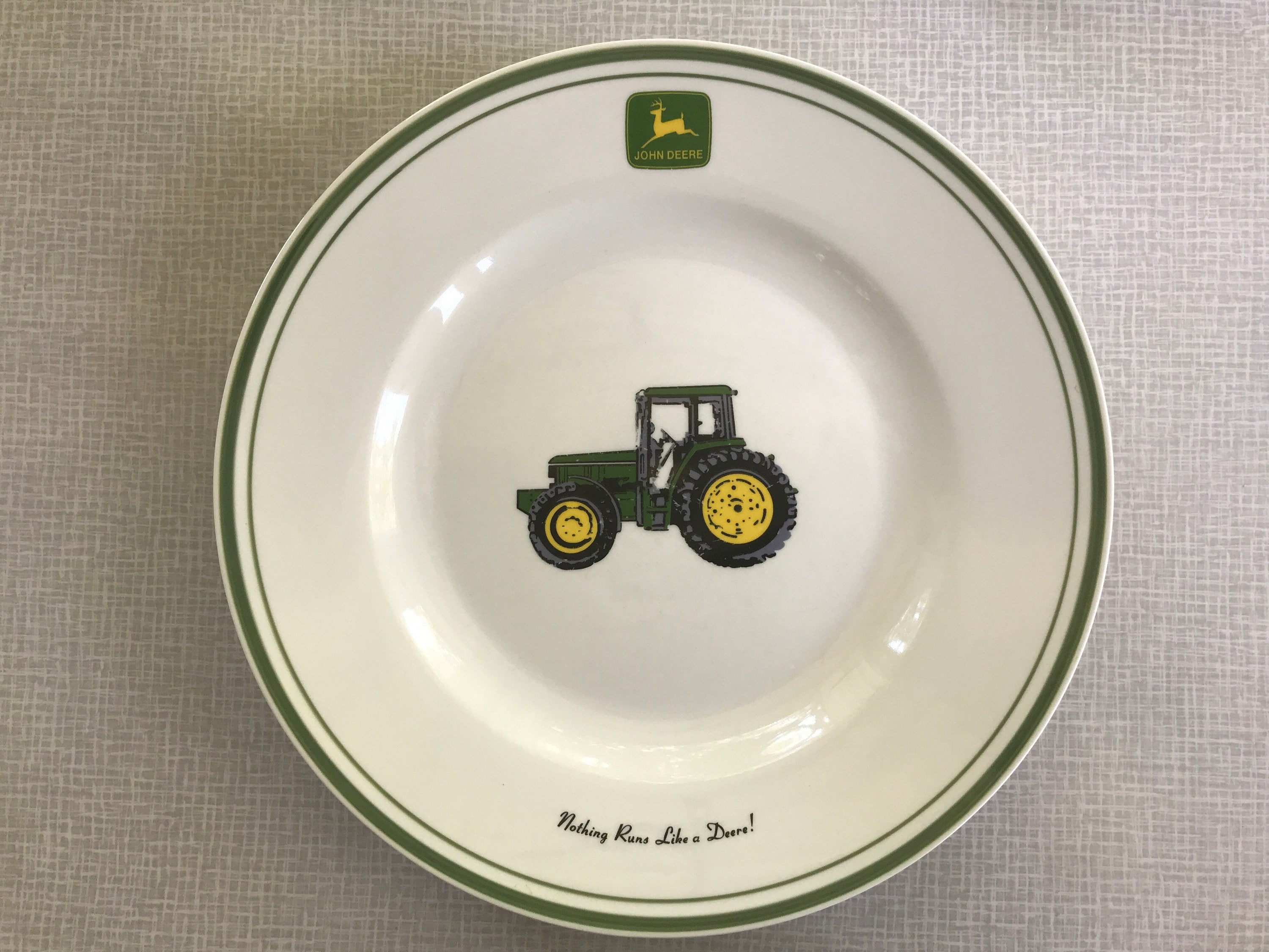 One John Deere Tractor Plate by Gibson USA - Etsy