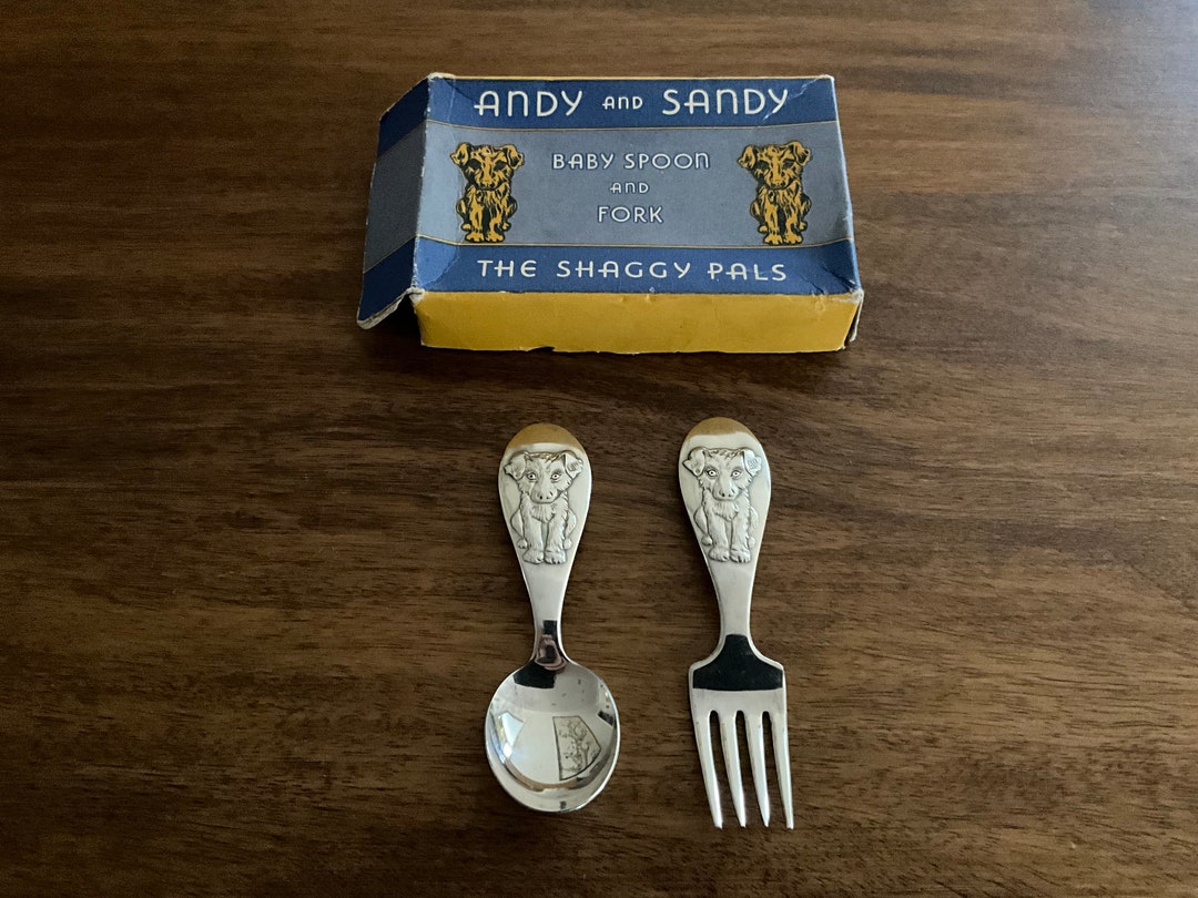 Winthrop Silver Plate Toddler / Baby Silverware / Flatware - Andy and ...