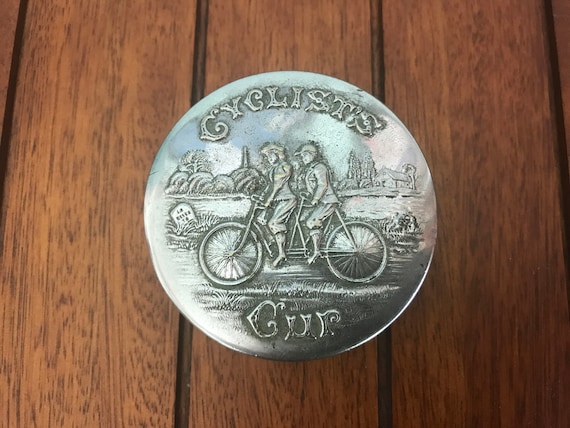 Vintage Silver Cyclists Cup Collapsible Metal Cup - Etsy