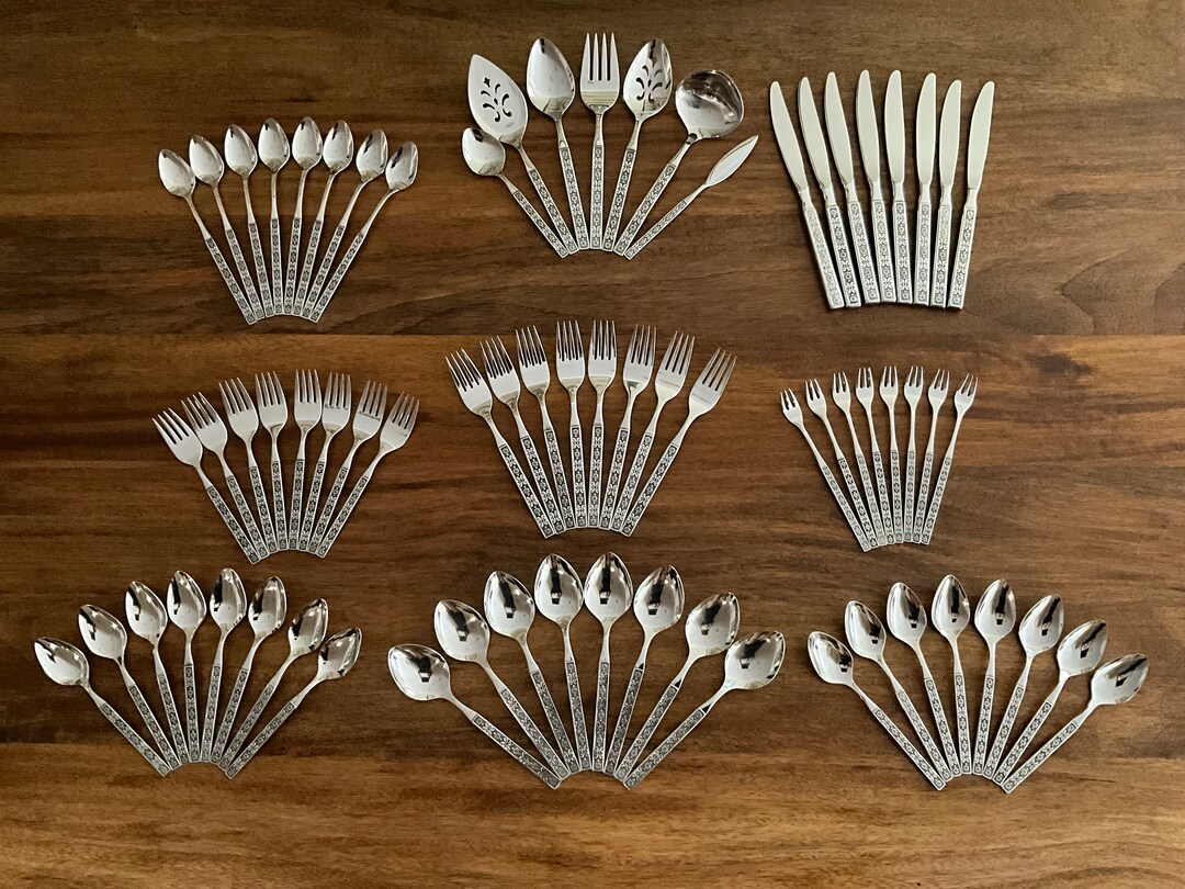 Oneida Distinction Deluxe Stainless Steel Flatware / Silverware ...