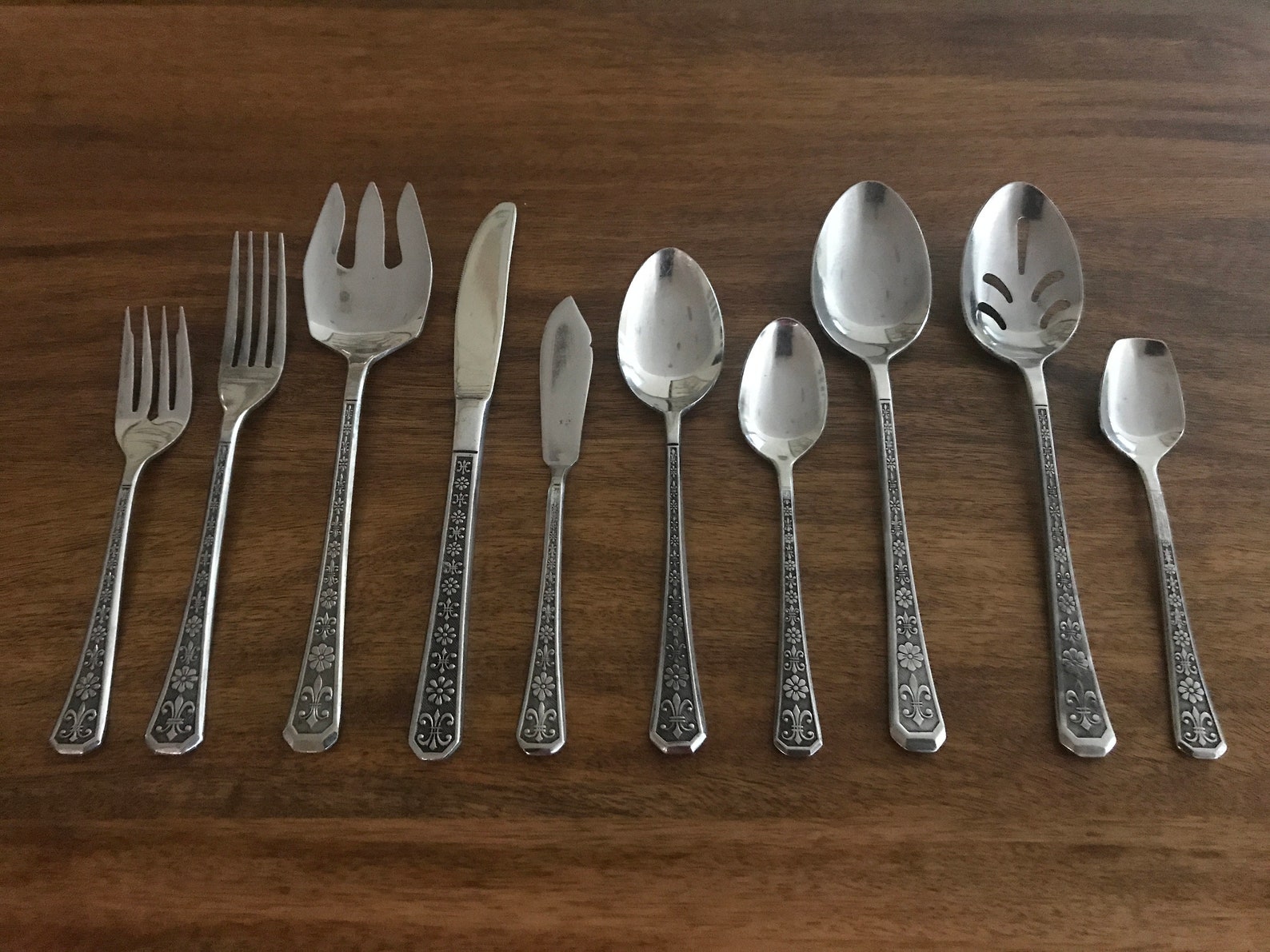 One Mid Century Interpur Stainless Silverware / Flatware - Etsy