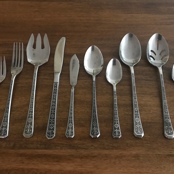 Interpur Florenz Stainless Flatware - Etsy