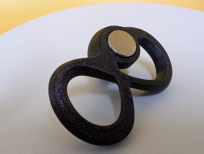 3D Printed Infinity Magnetic Air Plant Holder – Eco-friendly PLA Decor ...