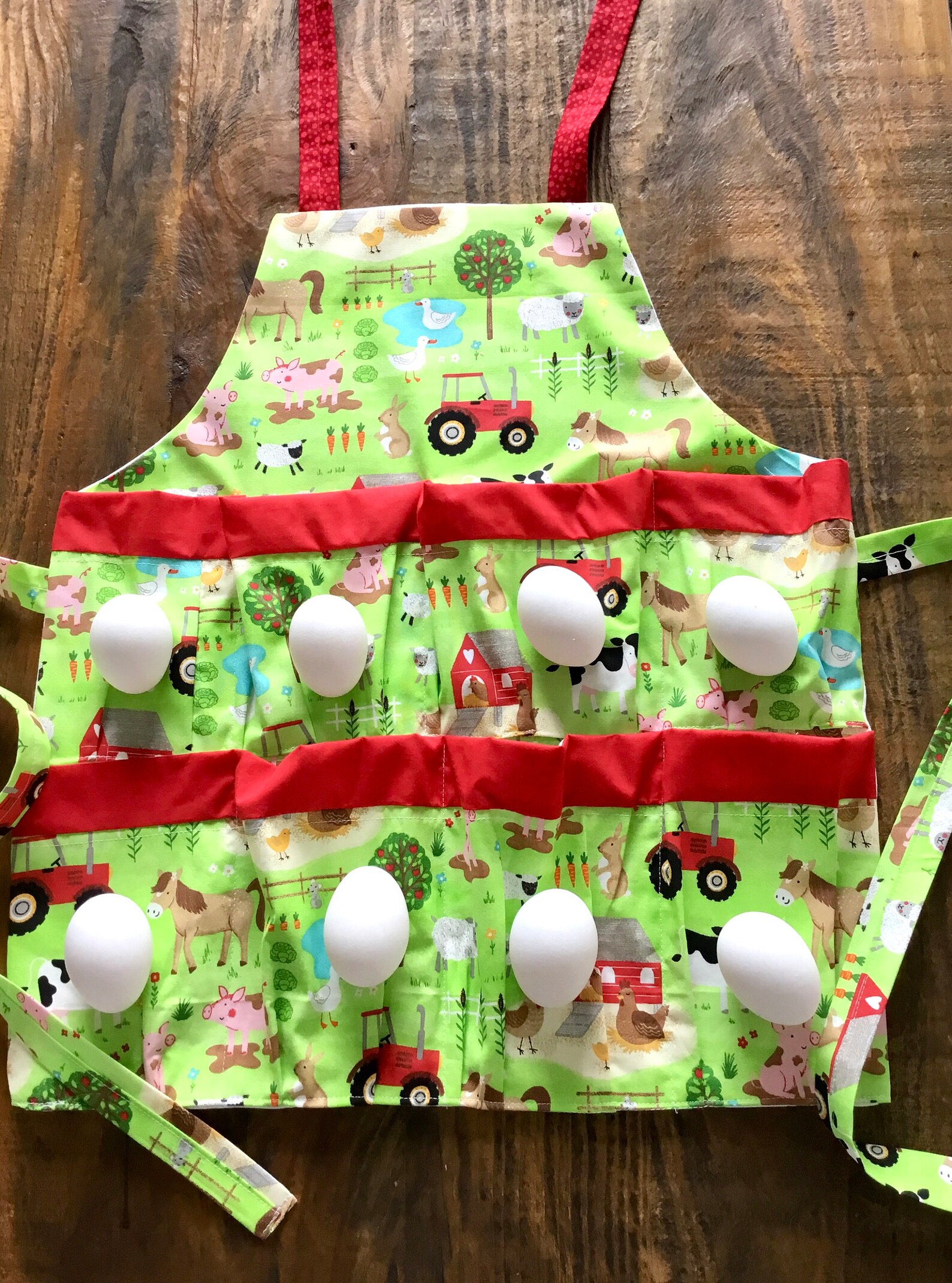 Kids' Egg Gathering Aprons Unisex Egg Collecting Apron - Etsy