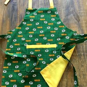 Child Packers Apron, Unisex Football Apron, Kids’ Gifts, Boy’s Bib ...