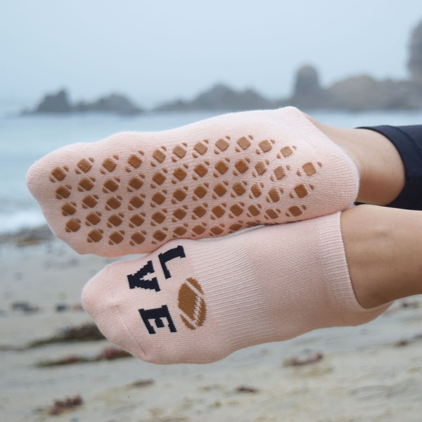 Pink Football Socks - Etsy