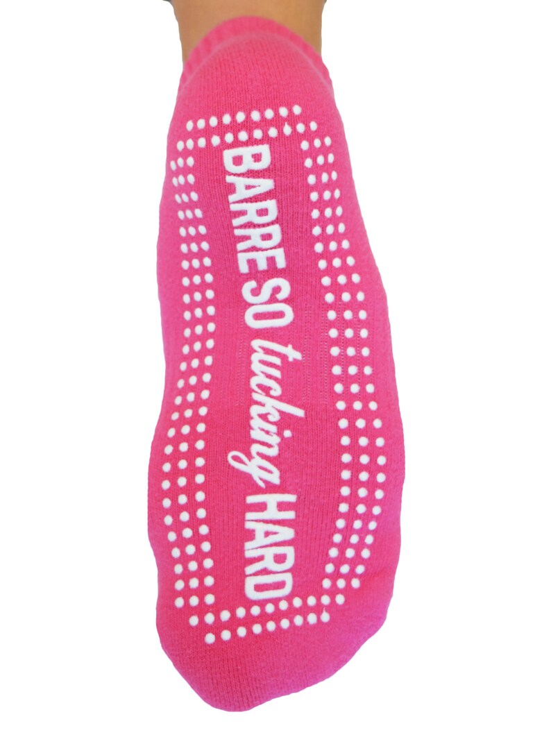 Barre So Tucking Hard Sticky Barre Socks | Etsy