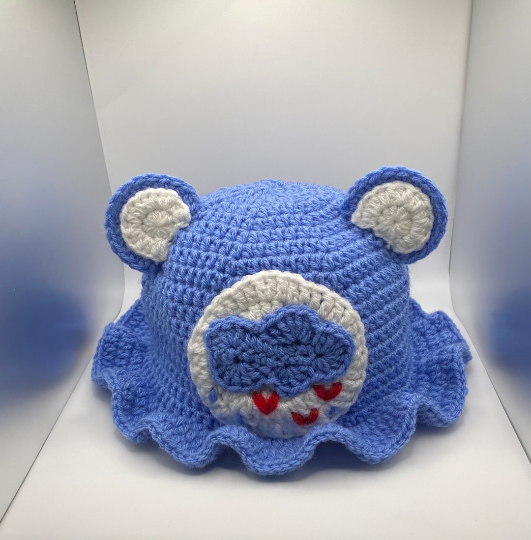 Grumpy Bear Inspired Bucket Hat - Etsy