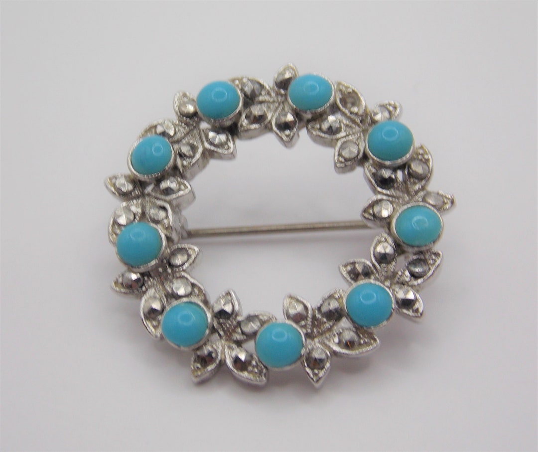 Vintage Brooch, 1950's Brooch, Sphinx Brooch, Vintage Marcasite Brooch ...