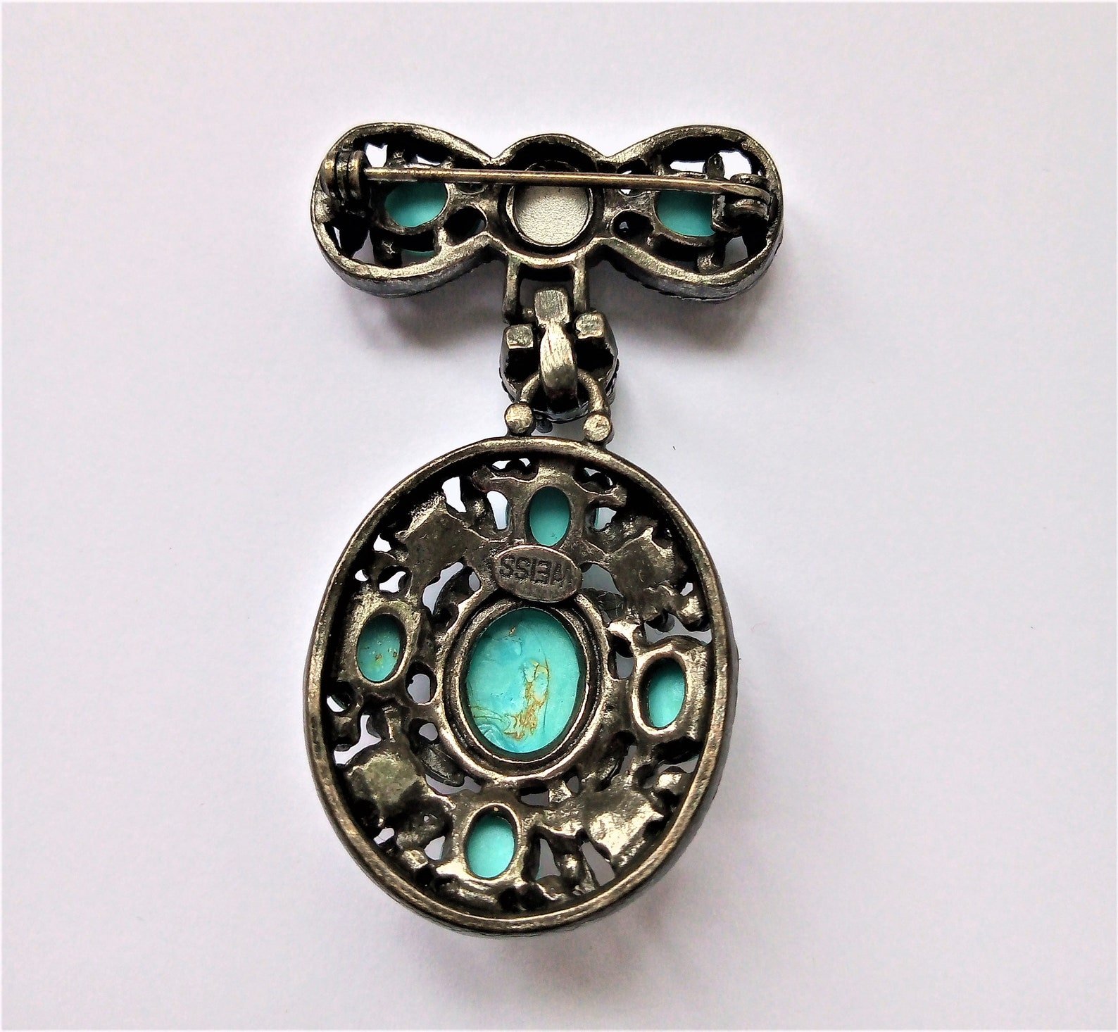 Vintage 1960's Brooch Weiss Brooch 1960 Brooch - Etsy