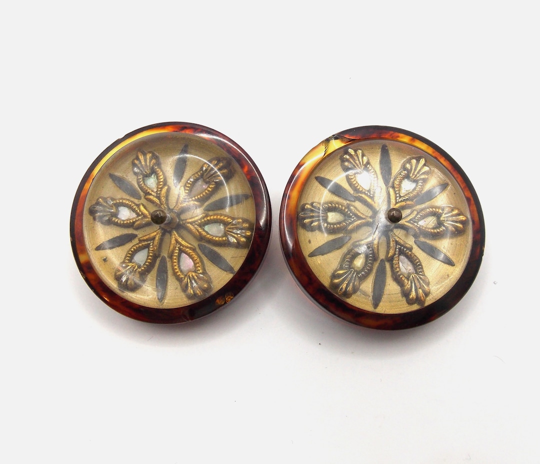 Vintage 1930's Buttons, Vintage Celluloid Buttons, Art Deco Buttons ...