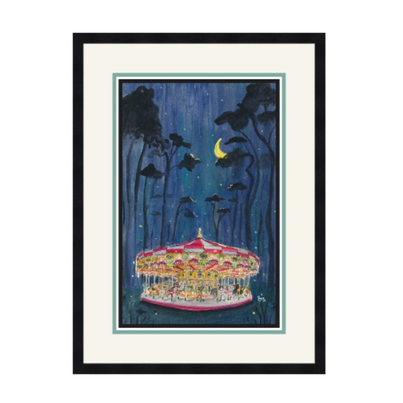 Carousel Print - Etsy