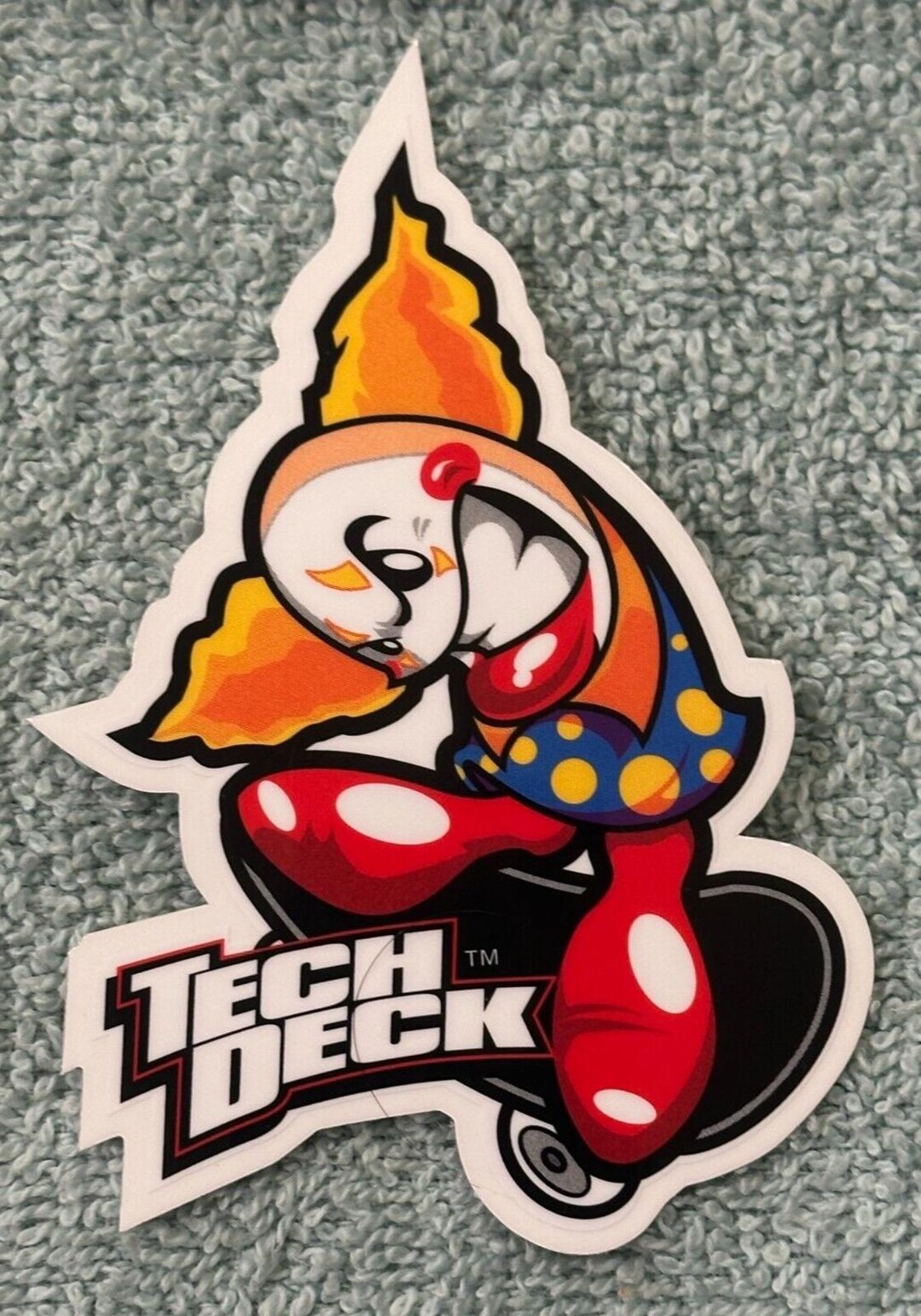 Tech Deck Skateboard Sticker 3-5/8 X 2-1/2 - Etsy