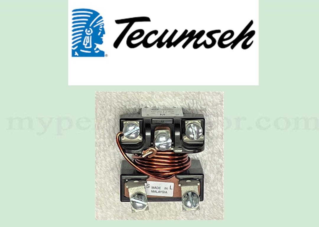 Tecumseh Compressor Start Relay for Aka9434axa, Ak159at-032-b4, 115V ...