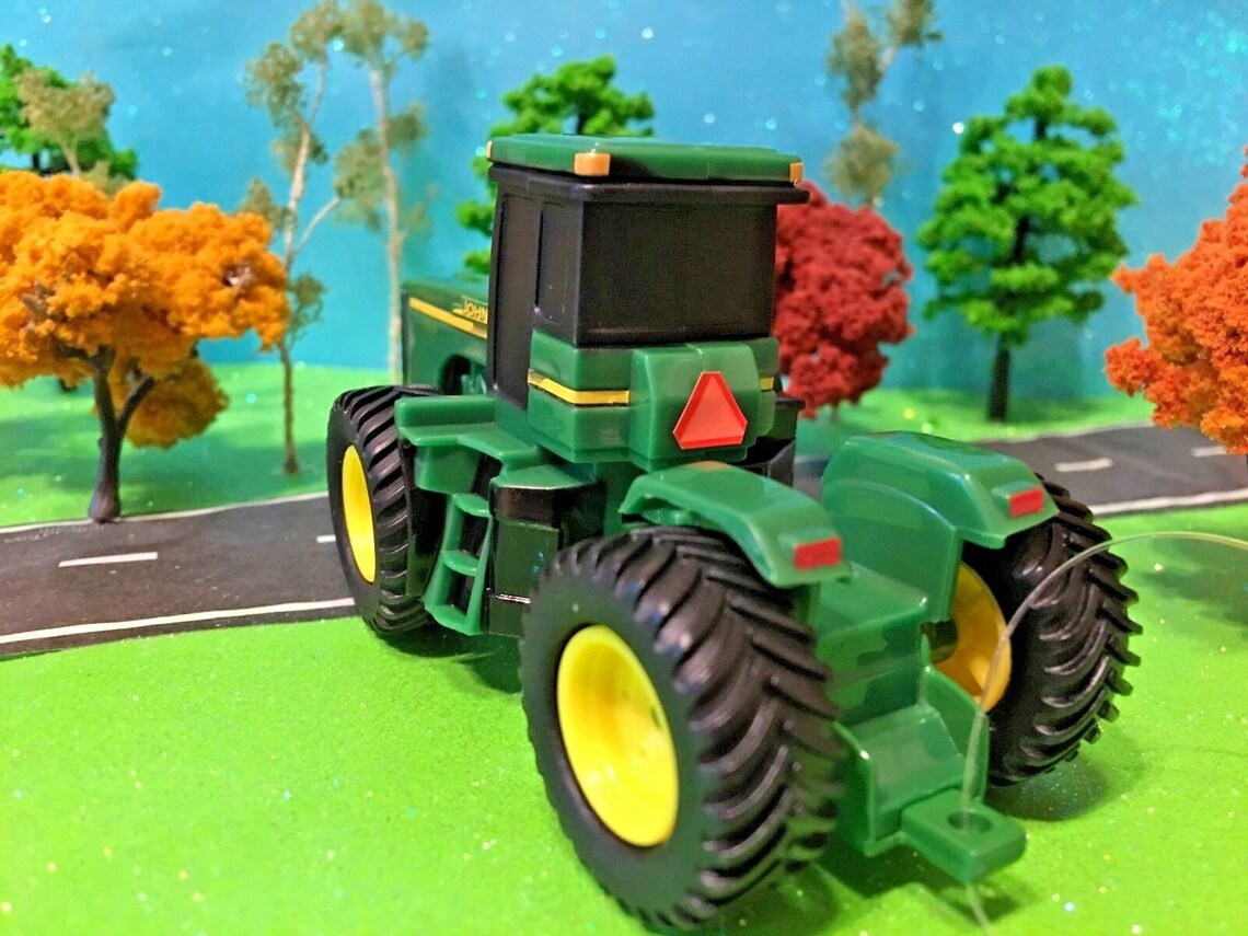 John Deere Ertl Farm Tractor 4wd Ertl Iron 1/64 Scale - Etsy