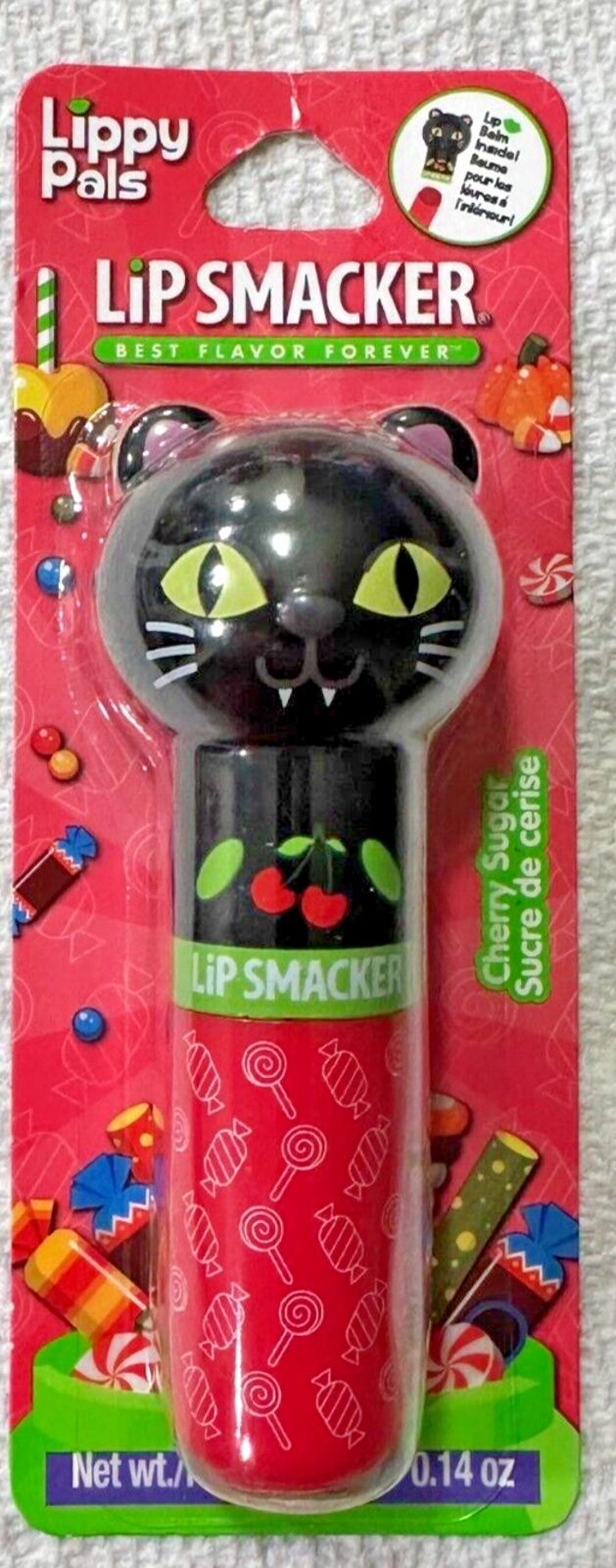 Lippy Pals, Lip Smacker, Cherry Sugar, Lip Balm, 0.14 Oz., Lippy Pal - Etsy