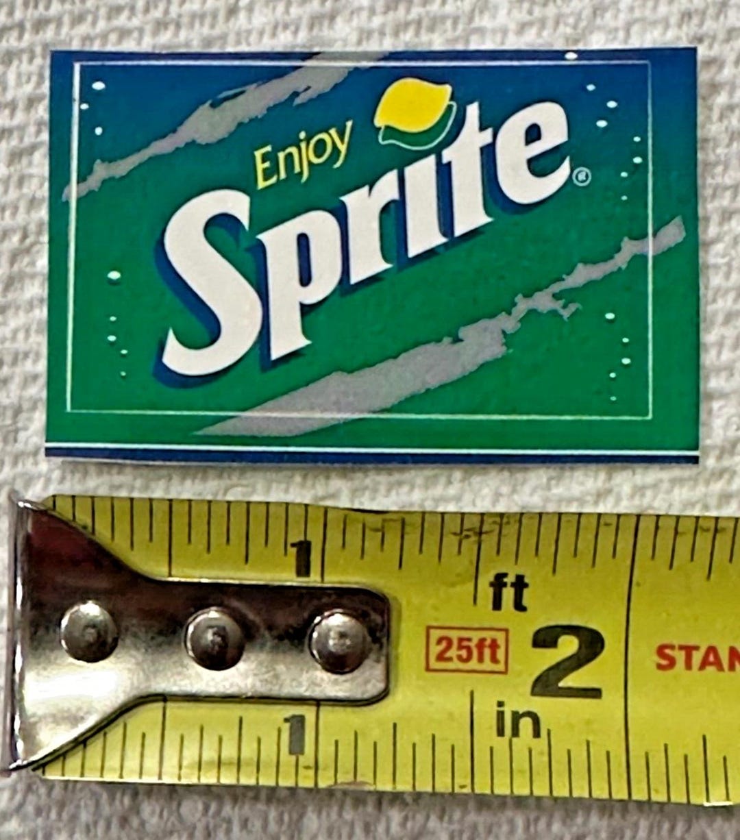 Sprite, Soda Valve Sticker, Coca-cola-sprite Heavy Duty Sticker Part ...