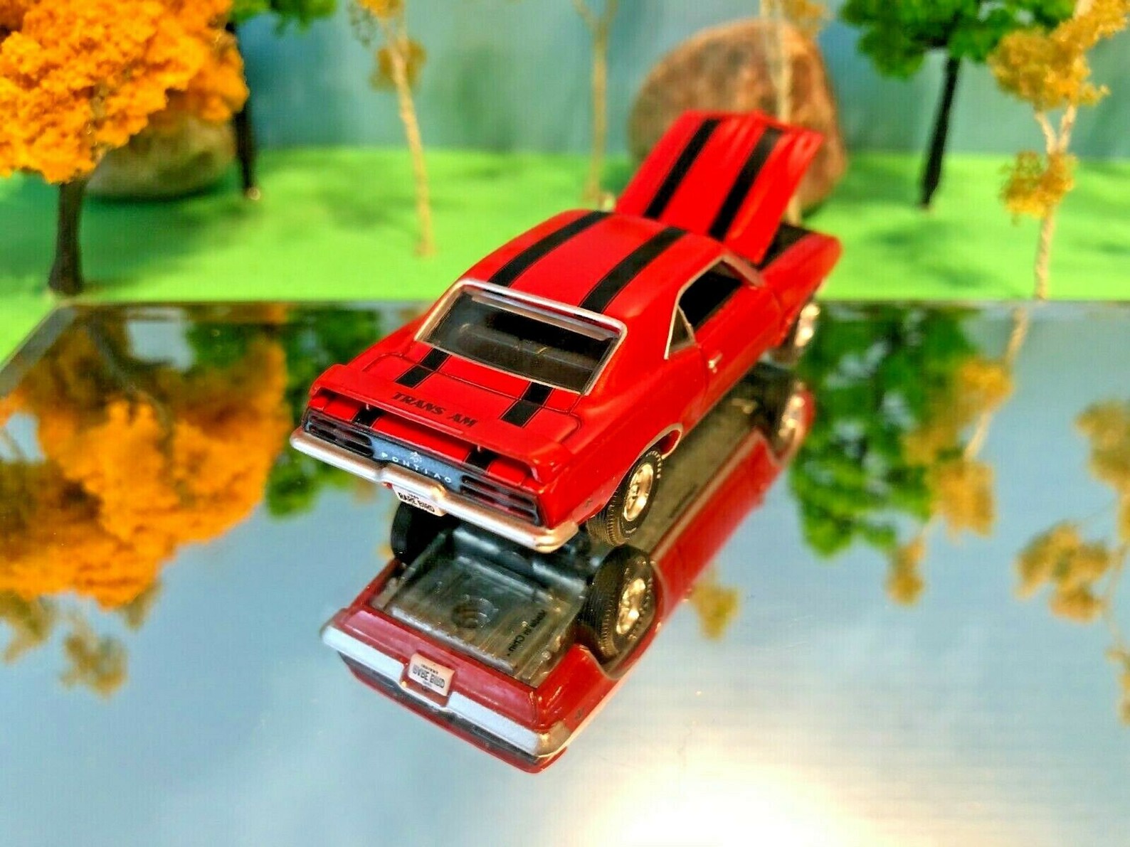 Trans Am 1969 Pontiac Firebird Black Racing Stripes Auto | Etsy