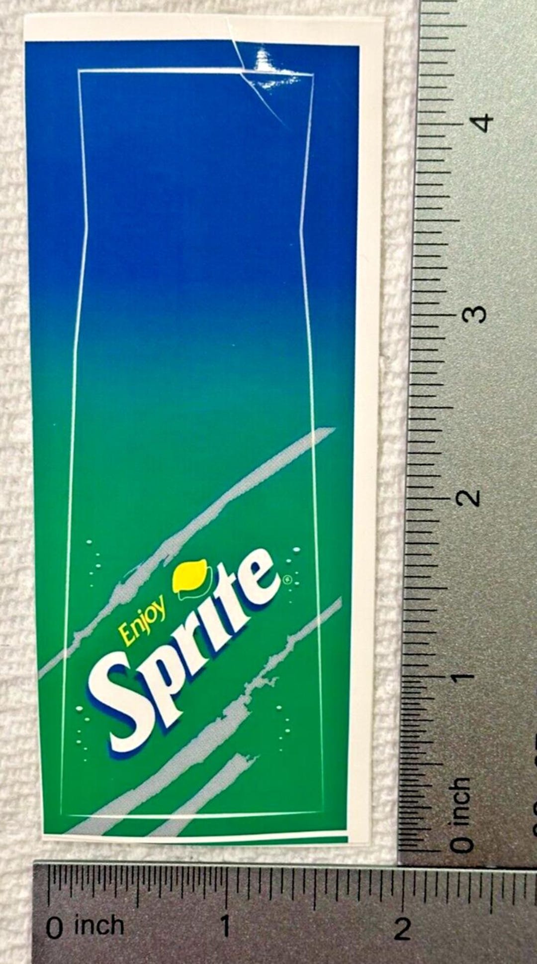 Sprite, Soda Valve Sticker, Coca-cola-sprite Heavy Duty Sticker Part ...