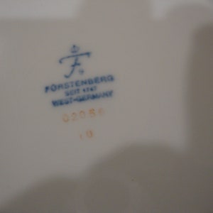 Furstenberg Porcelain Tea Set / Breakfast Set Unrivalled Quality - Etsy