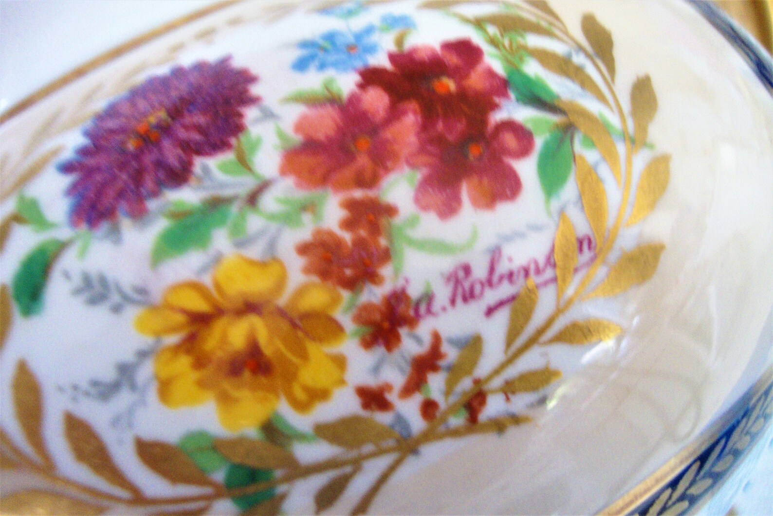 SOLD Antique Paragon Tea Set Made for Queen Mary by PARAGON CHINA ...