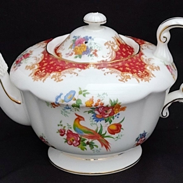 Rockingham Teapot - Etsy