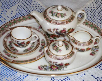 Wedgwood Miniature Tea Set - Etsy UK