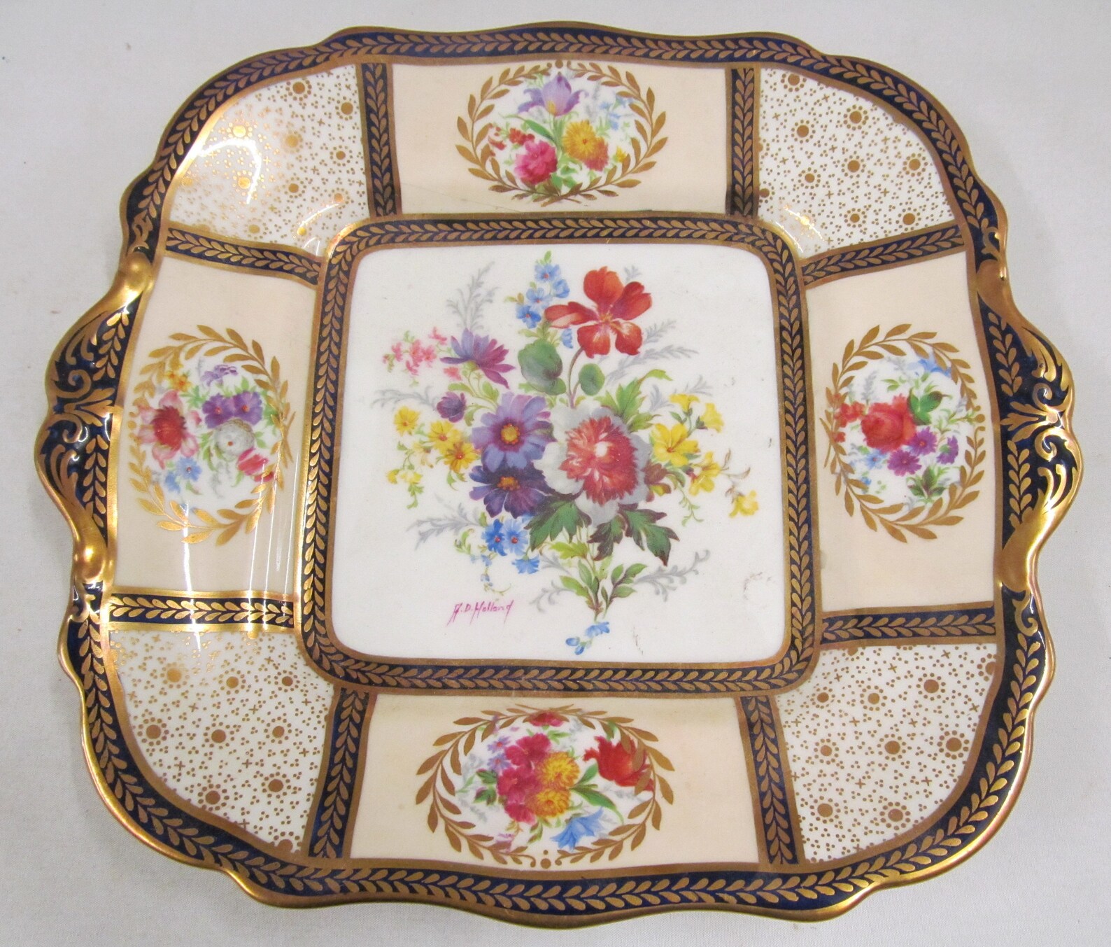 SOLD Antique Paragon Tea Set Made for Queen Mary by PARAGON CHINA ...