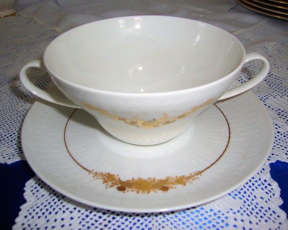 Rosenthal ROMANZE in Dur Bjørn Wiinblad Two Handled Soup Bowls - Etsy